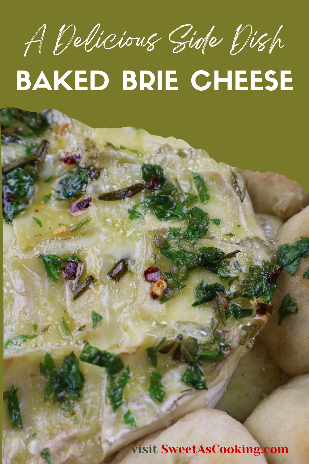 Easy Baked Brie Cheese | Sweet As Cooking