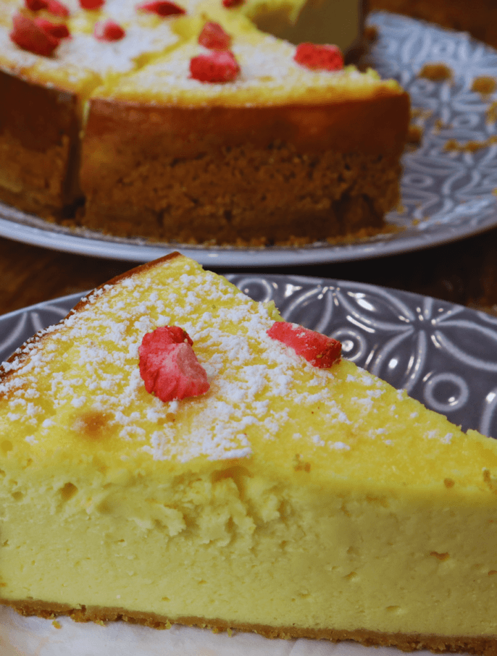 The Perfect Baked Cheesecake Recipe | Sweet As Cooking