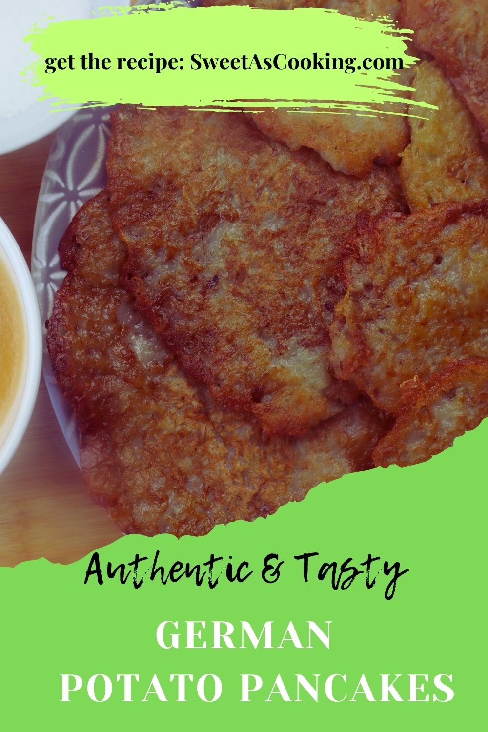 Authentic German Potato Pancakes [Deutsche Kartoffelpuffer] | Sweet As ...