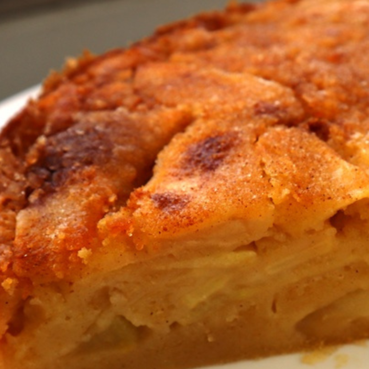 Homemade German Apple Cake Recipe - More Apples Than Dough | Sweet As ...