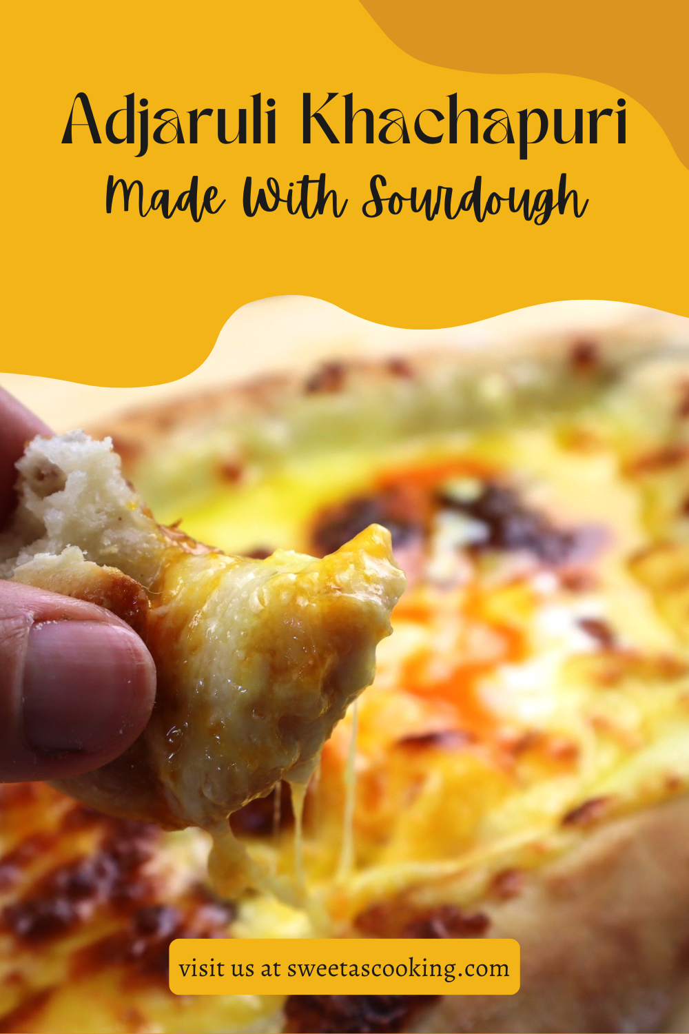 Adjaruli Khachapuri Recipe [With Sourdough] | Sweet As Cooking