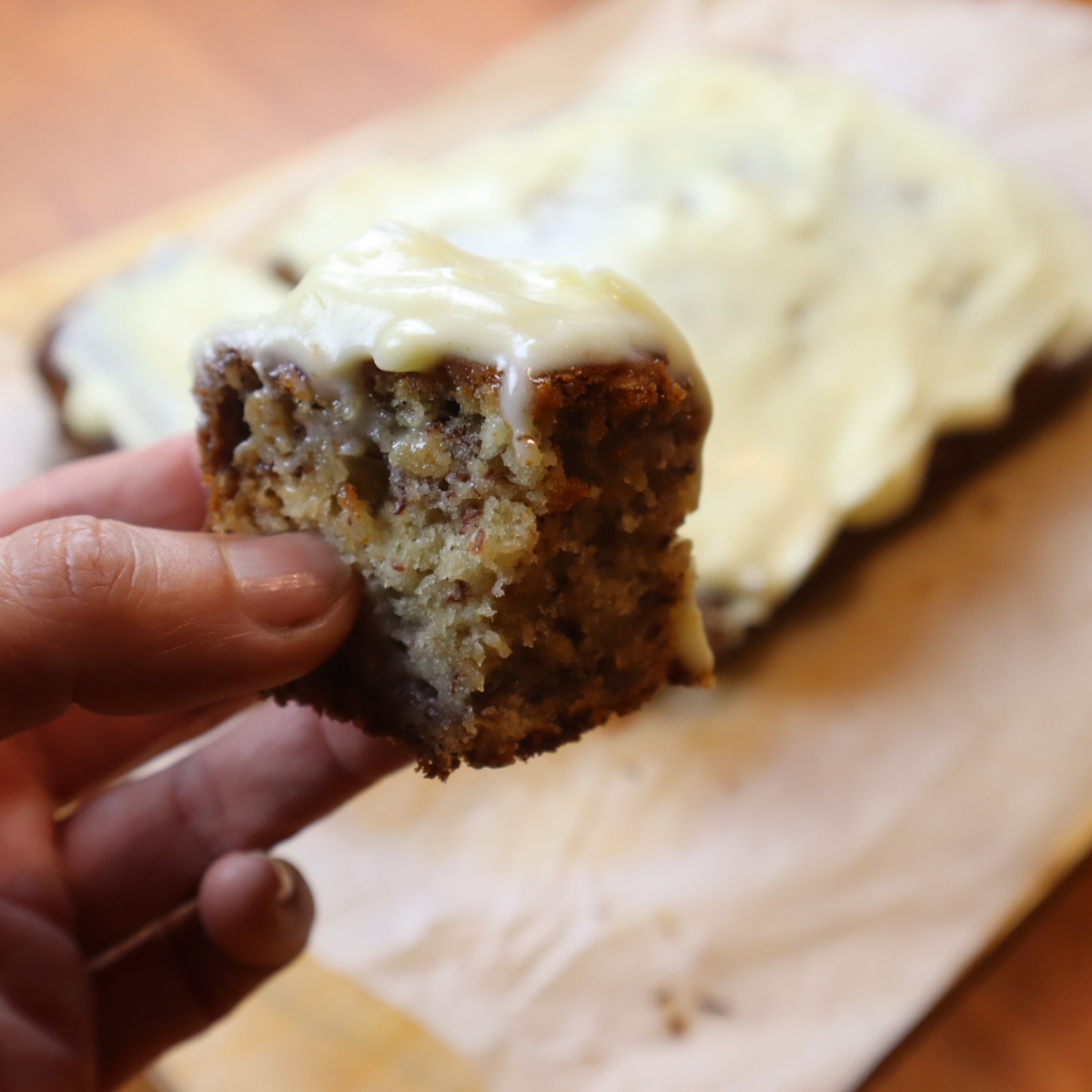 Best Banana Cake With Cream Cheese Frosting - So Delicious | Sweet As ...