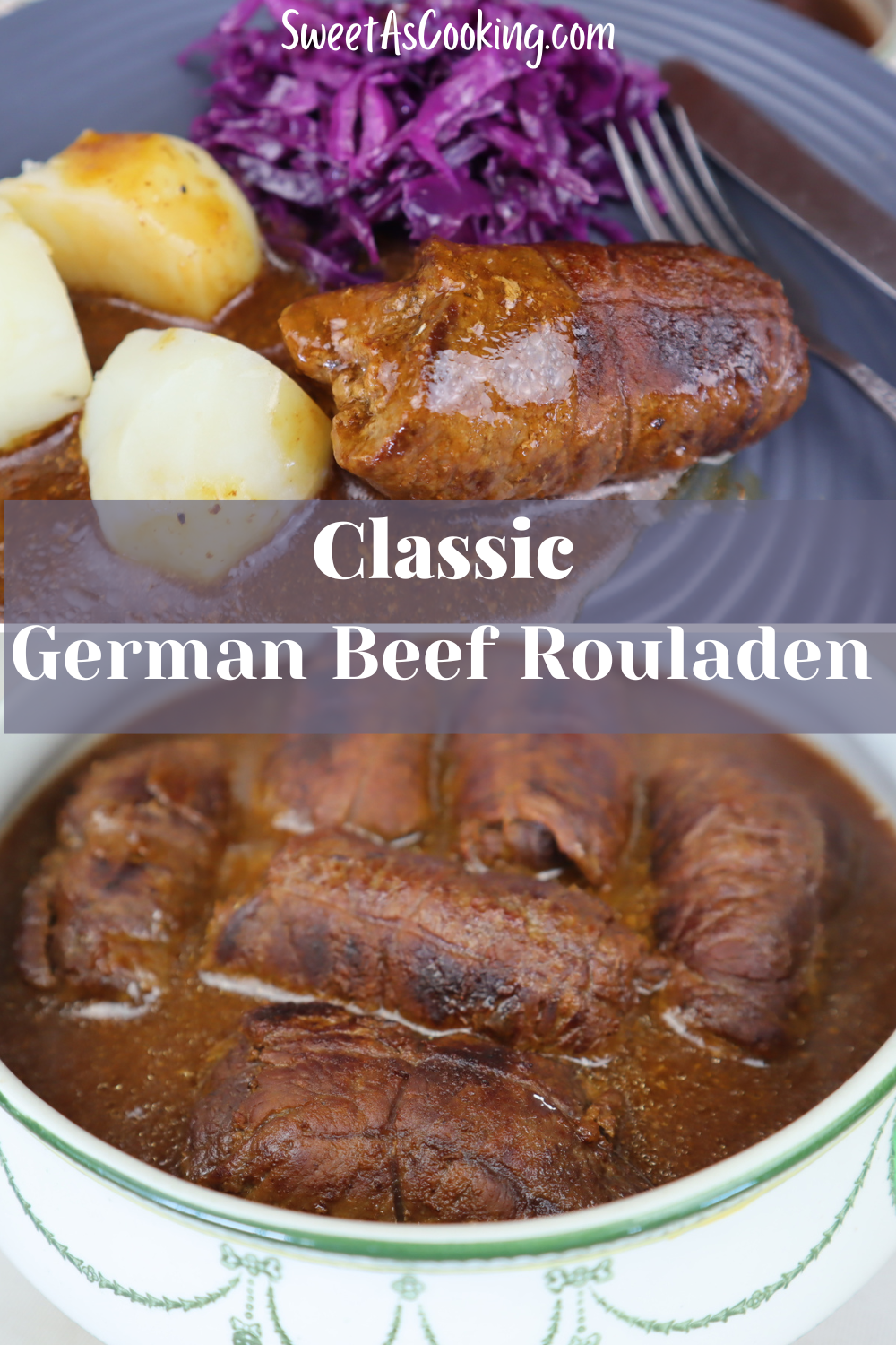 Classic German Beef Rouladen - How My Parents Cooked Them | Sweet As ...