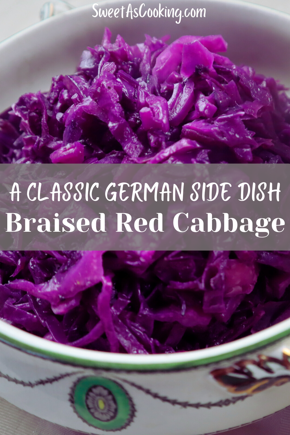 Easy And Delicious German Braised Red Cabbage Recipe | Sweet As Cooking