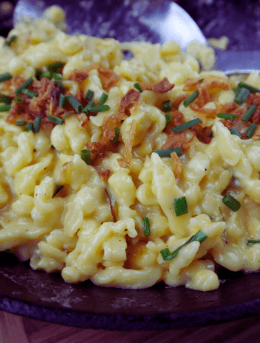 Homemade German Cheese Spaetzle Recipe | Sweet As Cooking
